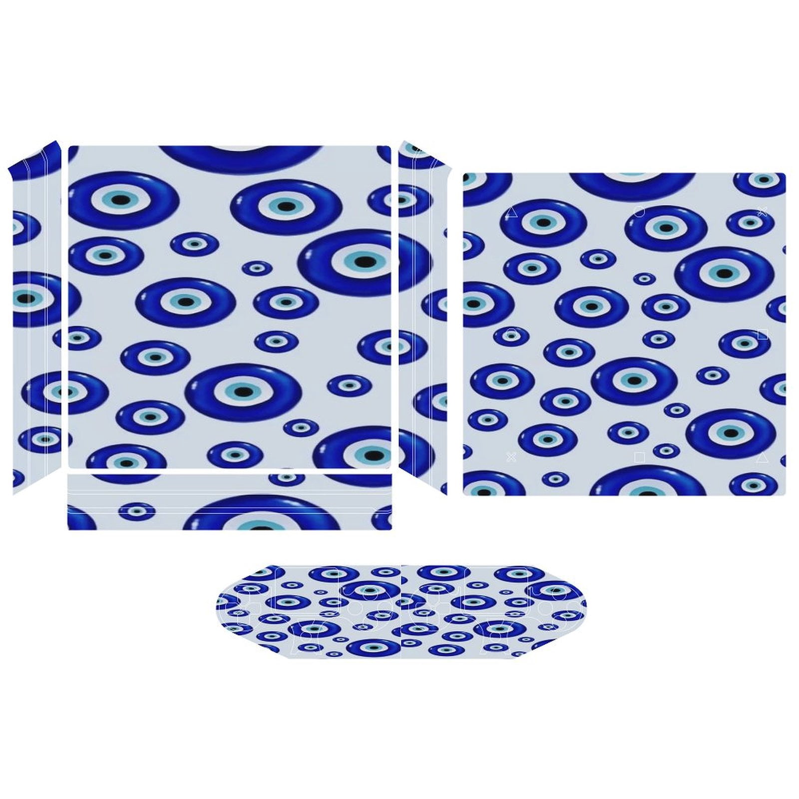 Evil Eye Symbol PS4/PS4 Pro/PS4 Slim Skin Sticker For Console And ...