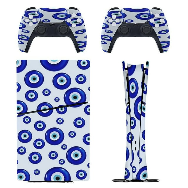 Evil Eye Symbol PS5/PS5 Pro/PS5 Slim Digital Disc Skin Sticker For ...