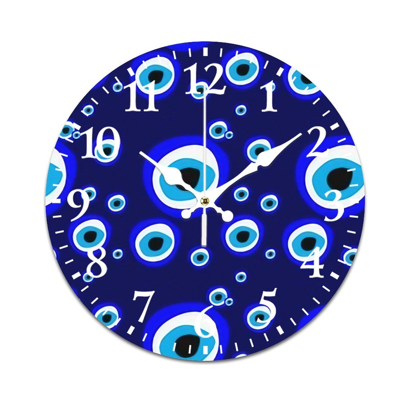 Evil Eye Talisman Wall Clock Modern Design Clocks Wall Hanging Home ...