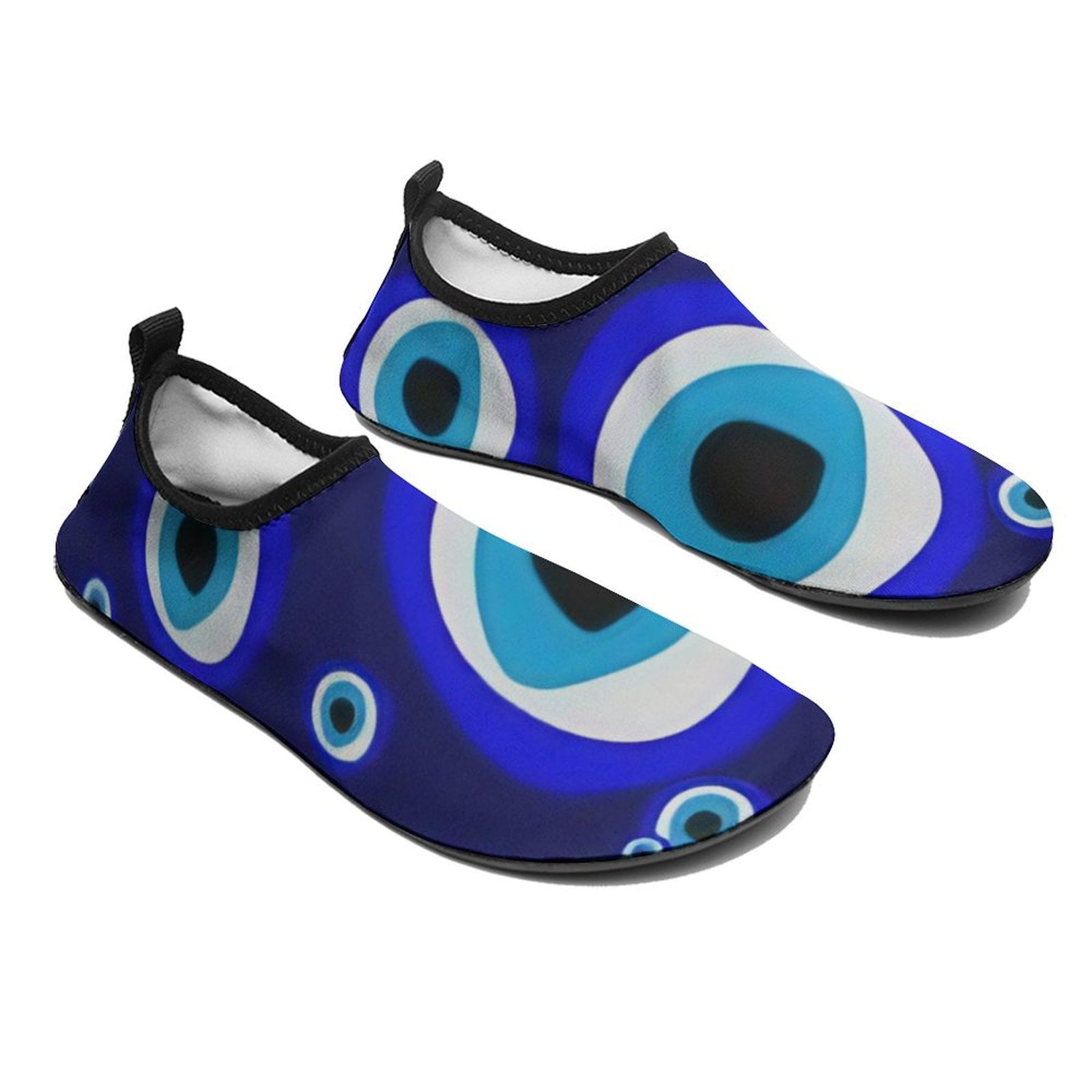 Evil Eye Talisman Water Shoes Beach Slip-on Shoes for Men Women Swim ...