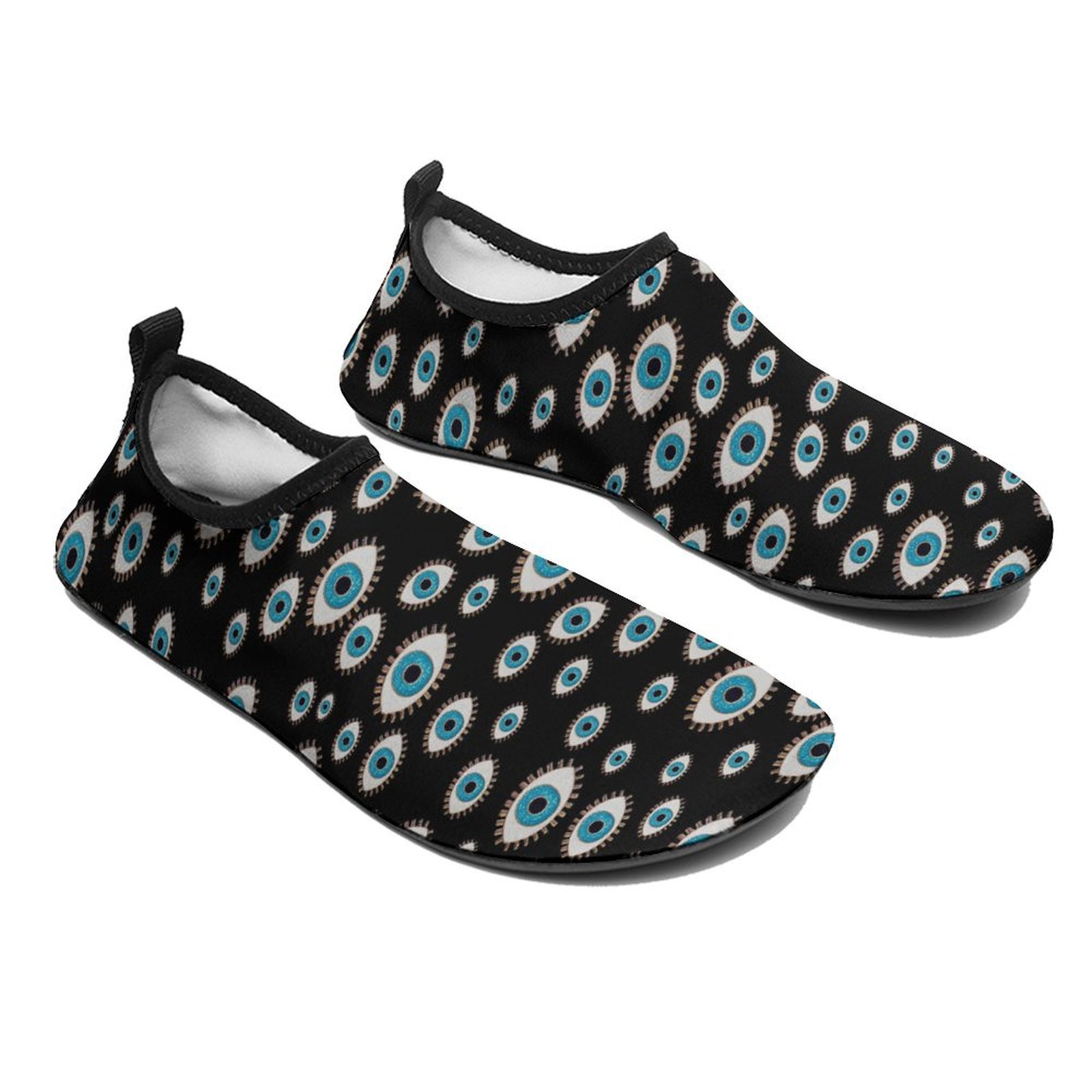 Evil Eye Water Shoes Beach Slip-on Shoes for Men Women Swim Pool Yoga ...