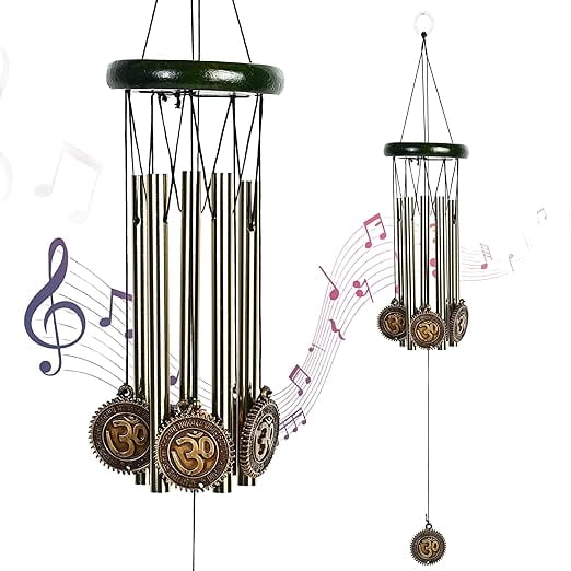 Evil Eye Wind Chime for Home Décor, 27-Inch Turkish Evil Eye Wind Chime ...