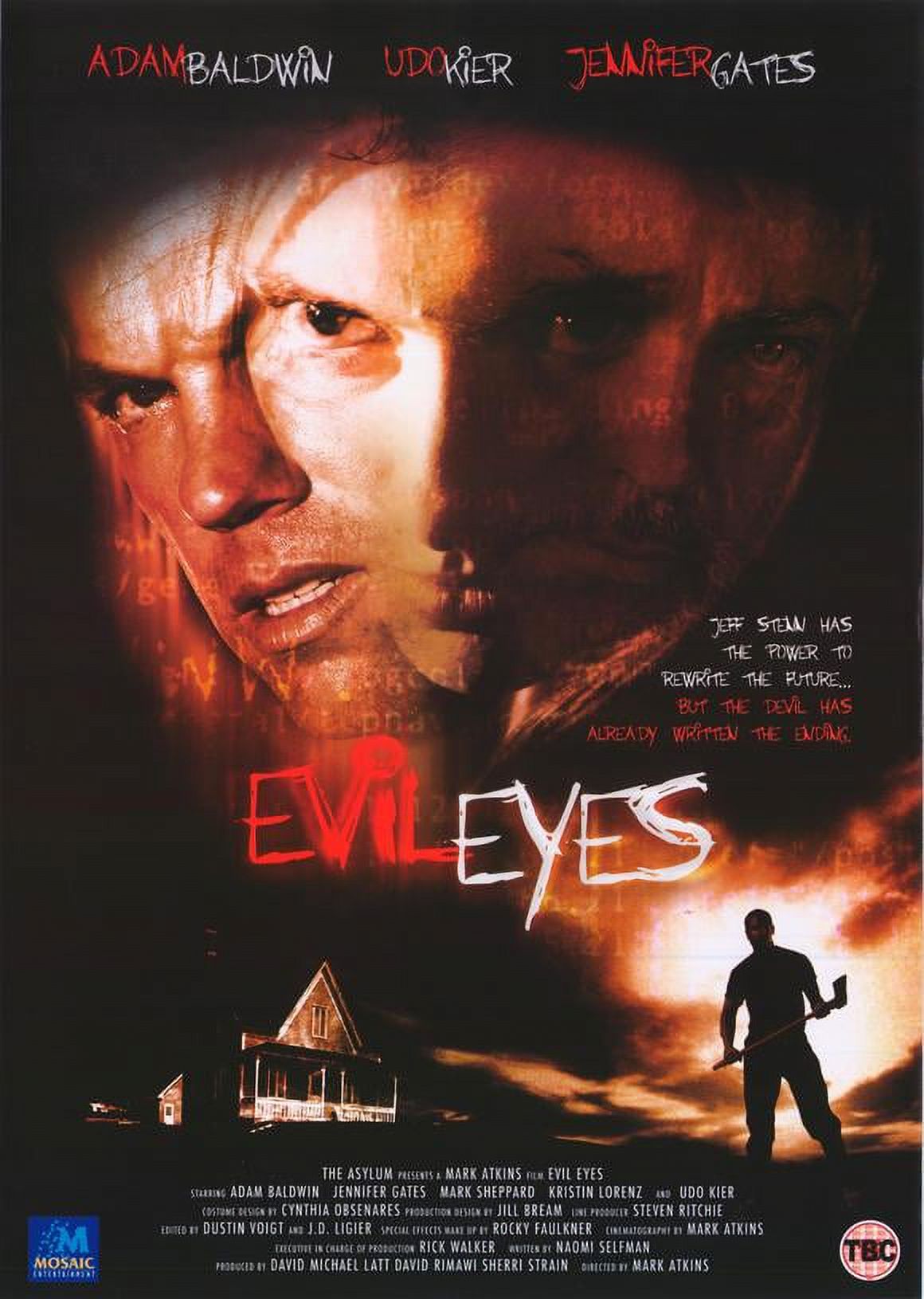 Evil Eyes - movie POSTER (Style A) (27" x 40") (2004) - Walmart.com