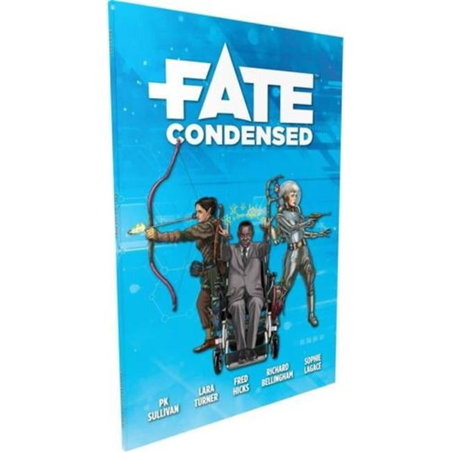 Evil Hat Productions Fate Condensed Role Playing Game - Streamlined Version of Fate Core System ...