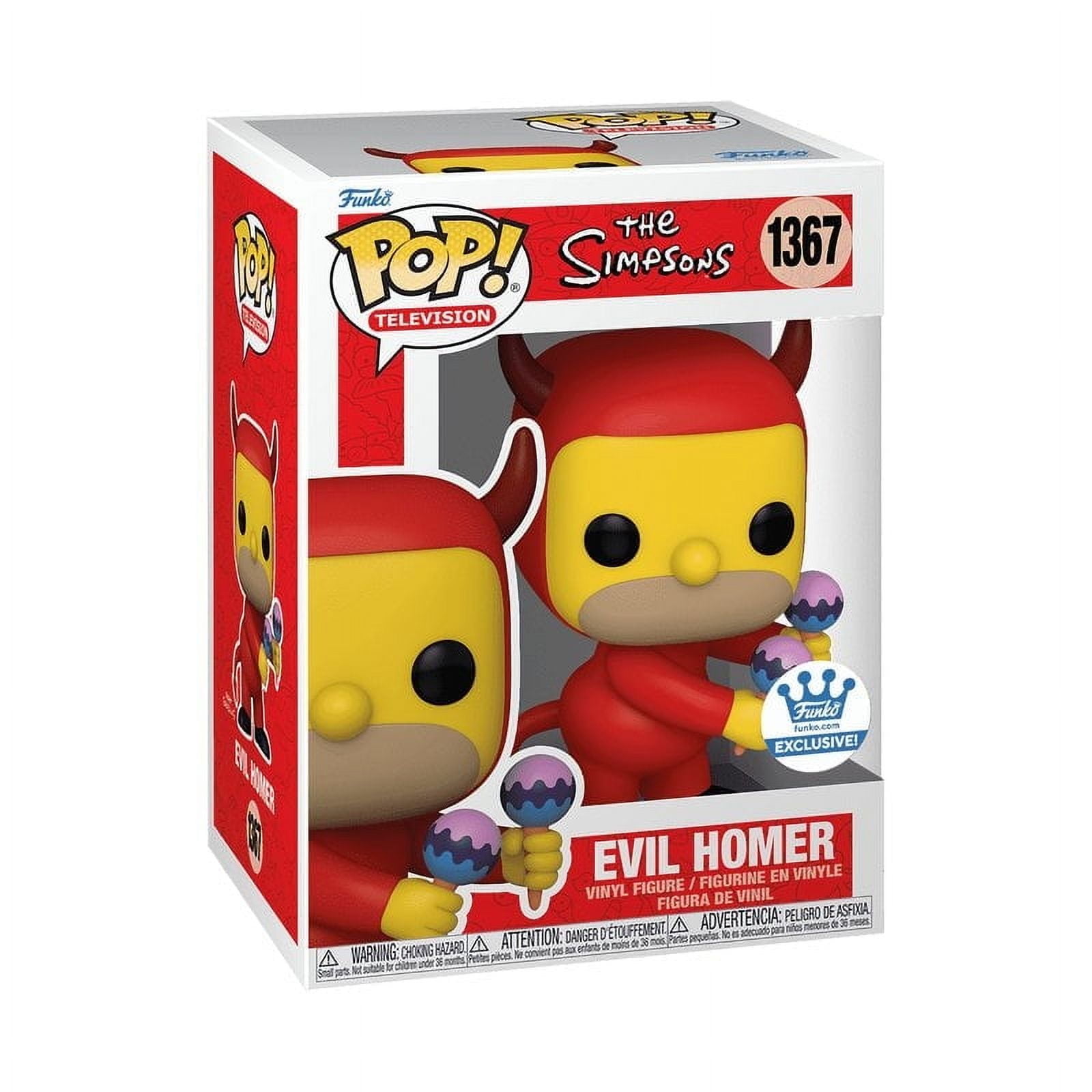 Evil Homer Funko Pop! Television The Simpsons Exclusive - Collectible ...