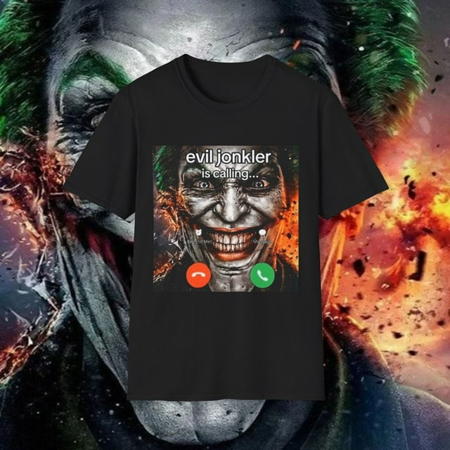 Evil Jonkler Joker Meme Why So Serious Batman Unisex Softstyle T-Shirt ... Evil Jonkler Joker Meme Why So Serious Batman Unisex Softstyle T-Shirt ...