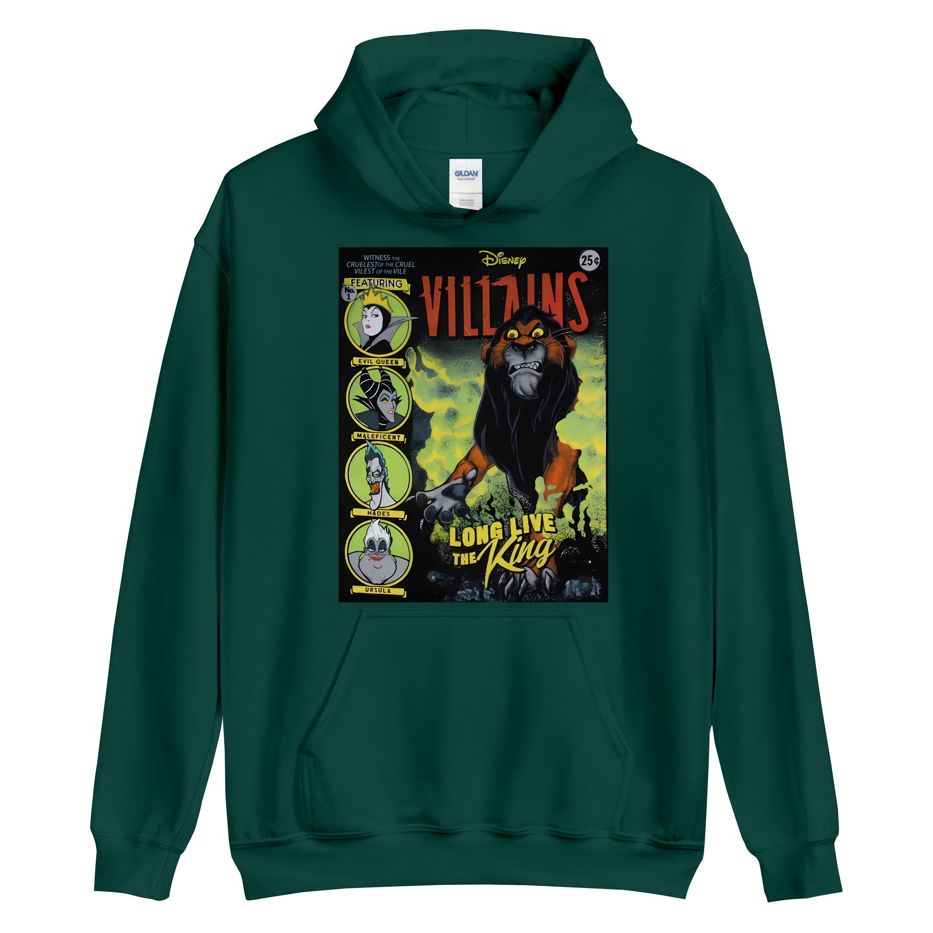 Evil Jungle Ruler-Inspired Shirt, Dark Comic Cover Style Graphic Tee ...