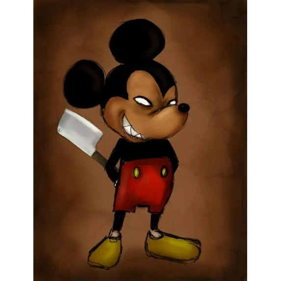 Evil * Mouse poster (S) fan Generated artwork Wall Art Print(s) 11 x 17 ...