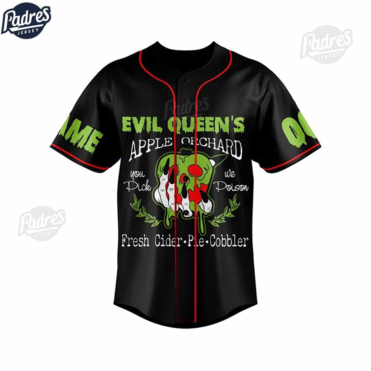 Evil Queen Disney Custom Baseball Jersey - Walmart.com