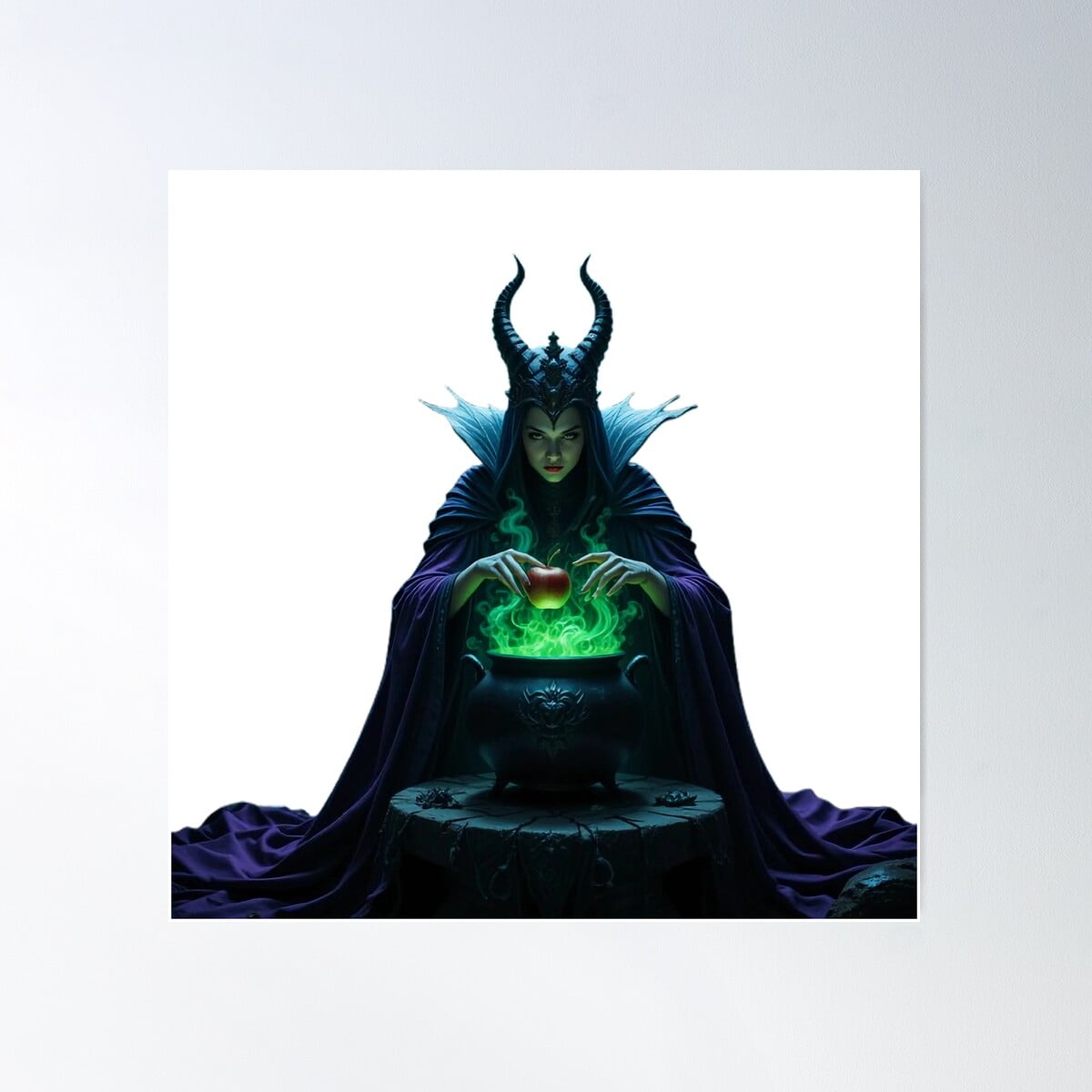 Evil Queen Poster Wall Art, Modern Wall Decor For Living Room Bedroom ...