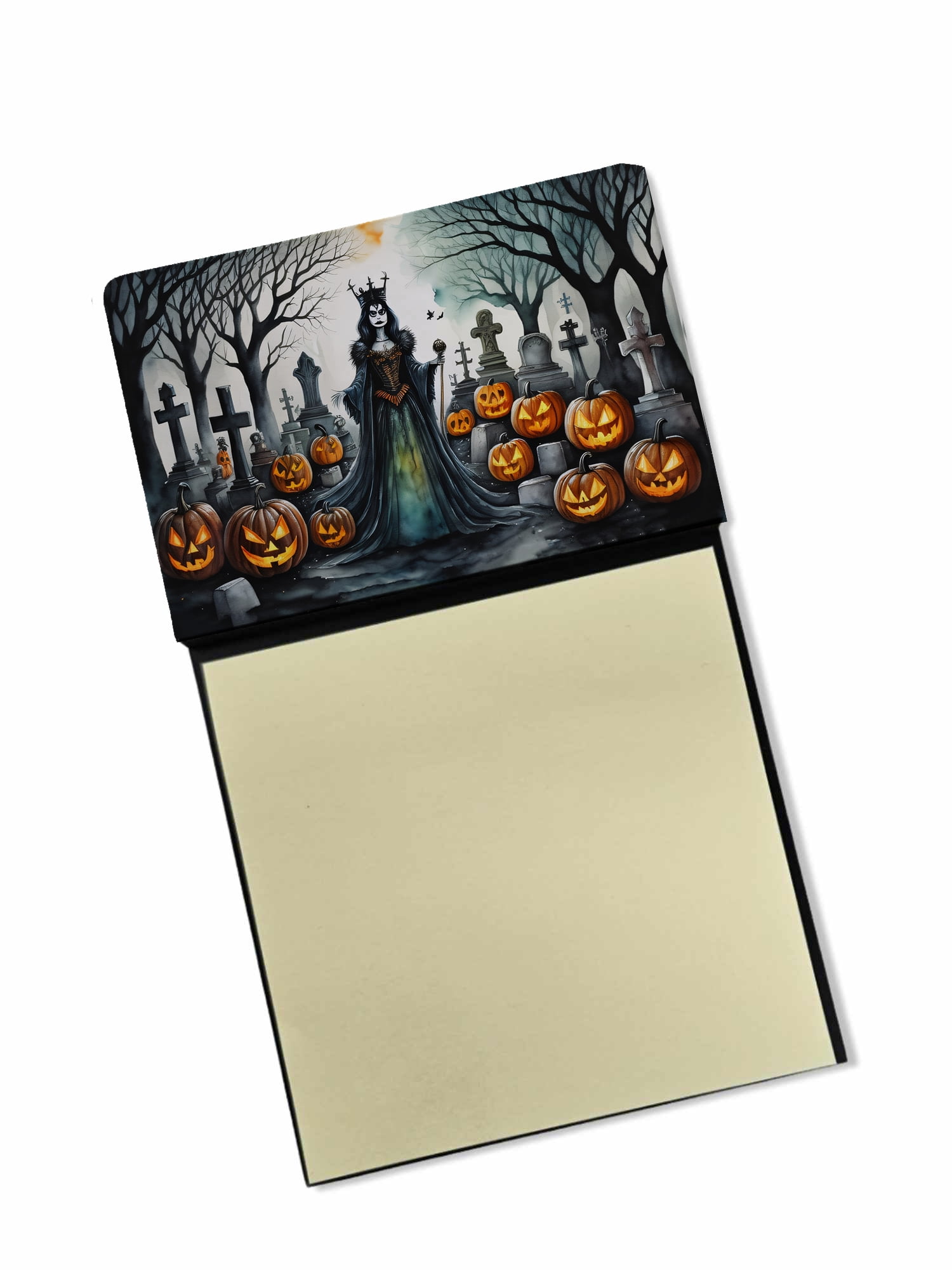 Evil Queen Spooky Halloween Sticky Note Holder 3.25 in x 5.25 in ...