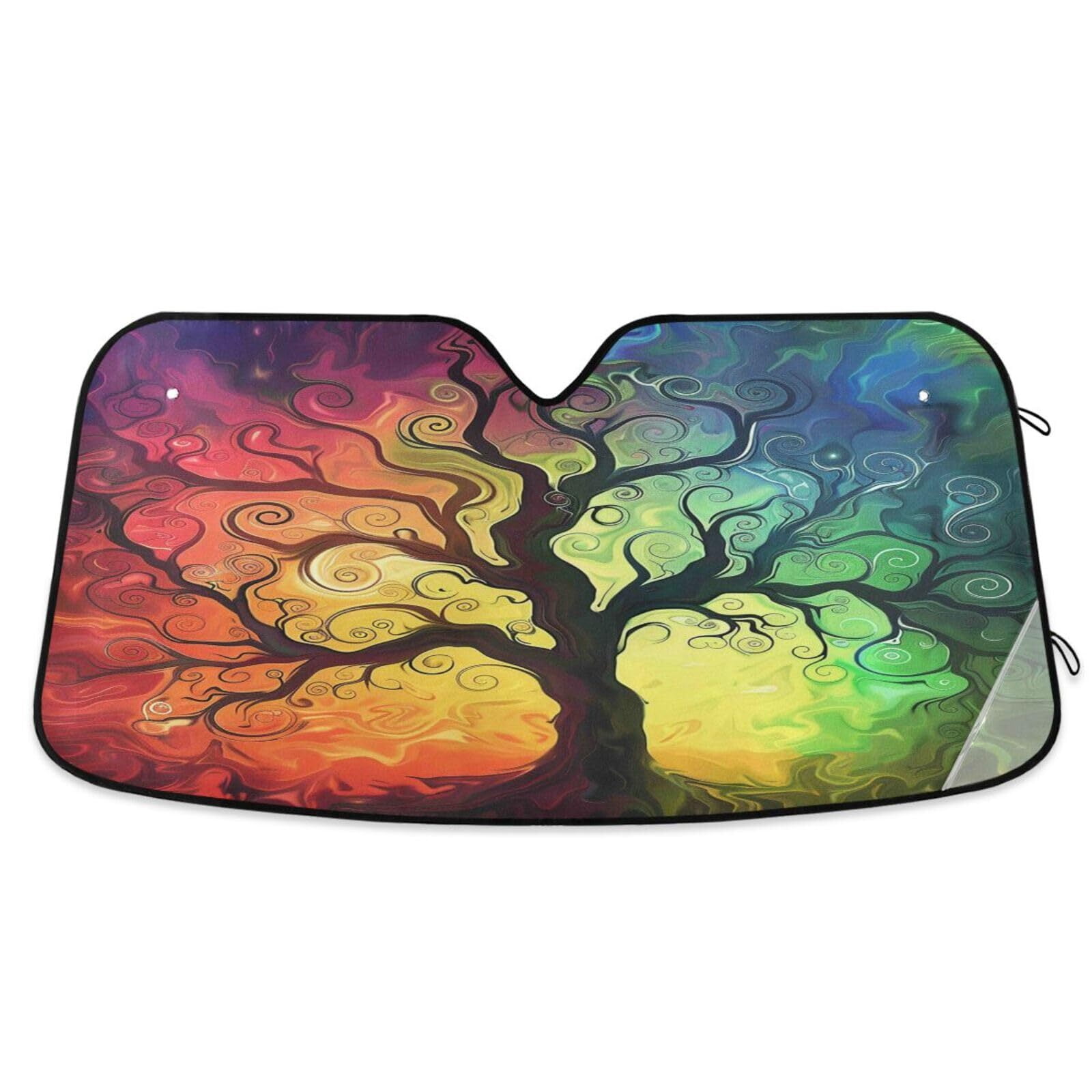 Evil Red Eyes Car Windshield Sun Shade Demonic Angry Eyes Sunshade ...