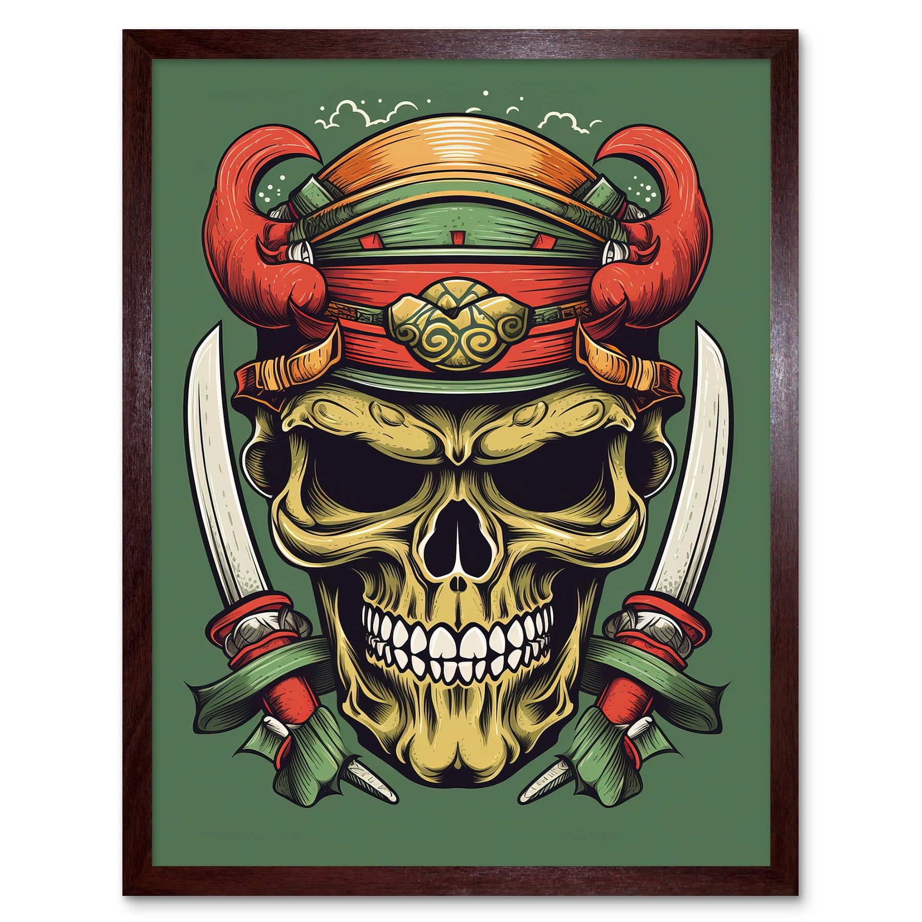 Skull And Sword Tattoo