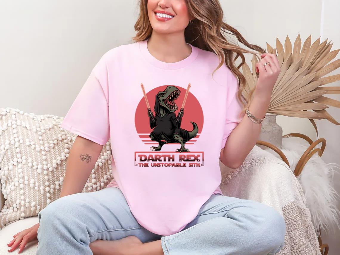 Evil Space Knight T-Rex Galactic Dino Power T-Shirt, for men & women ...