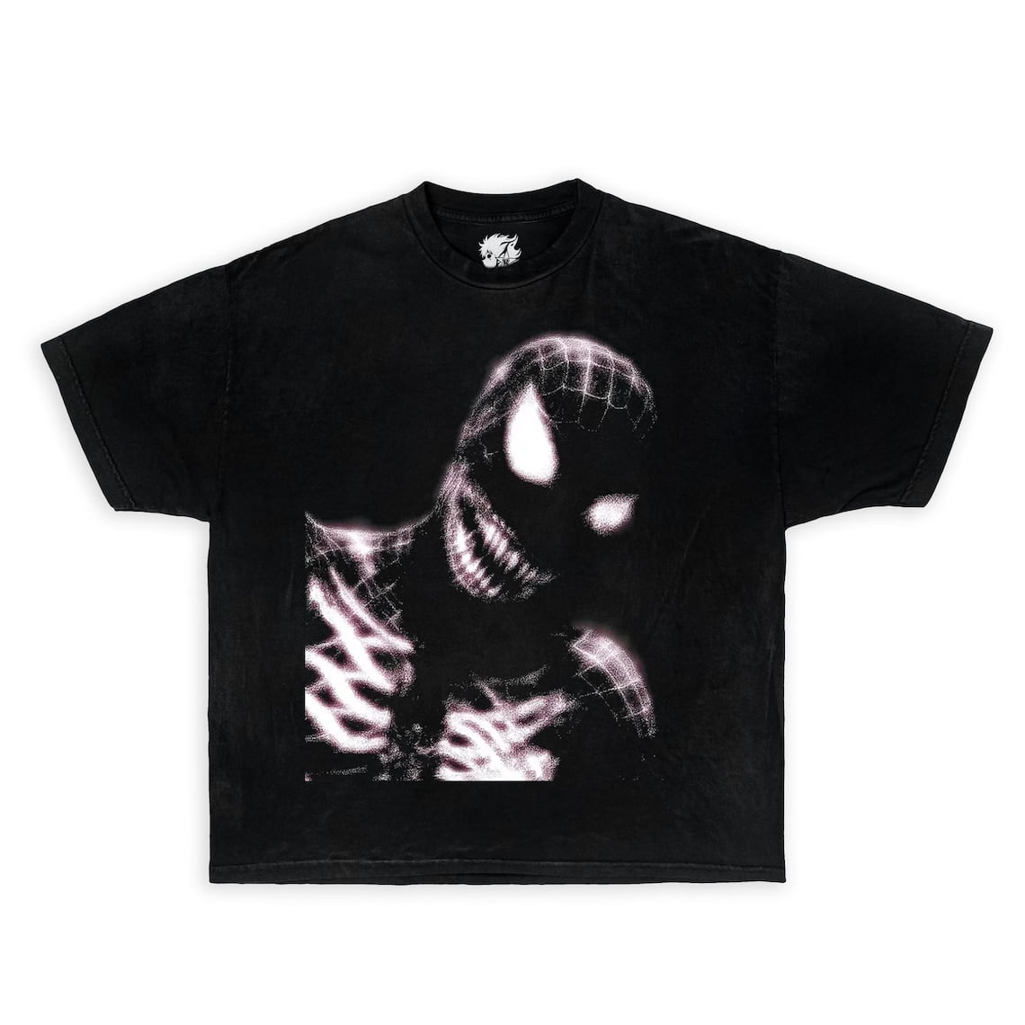 Evil Spider Guy Streetwear Boxy Tee Shirt - Walmart.com