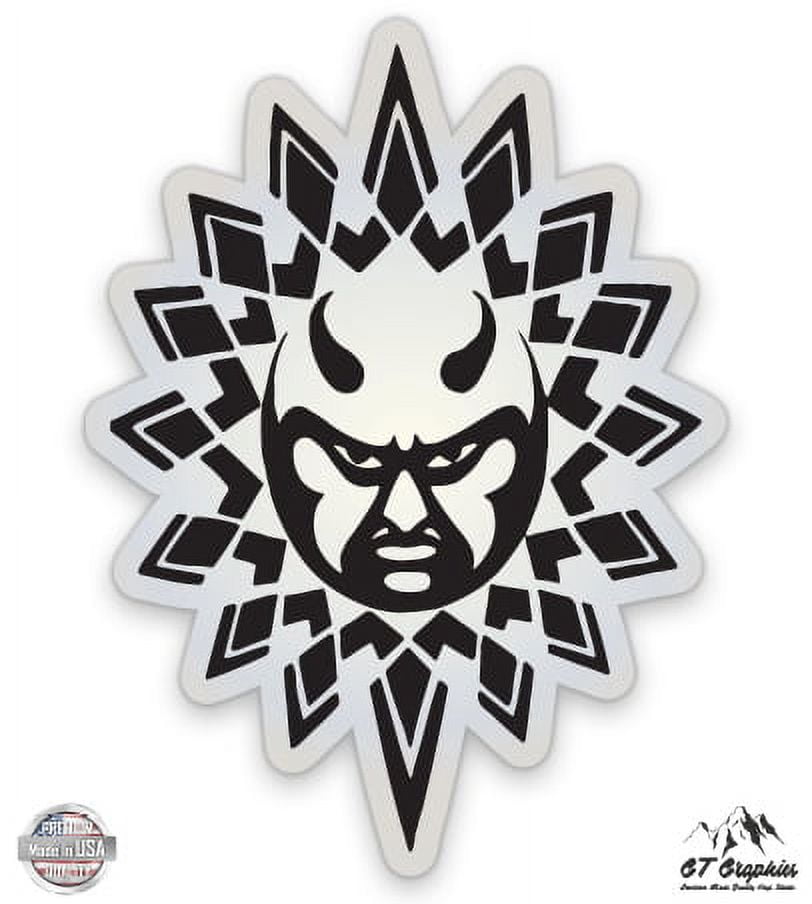 Evil Tribal Sun - 12" Vinyl Sticker Waterproof Decal - Walmart.com
