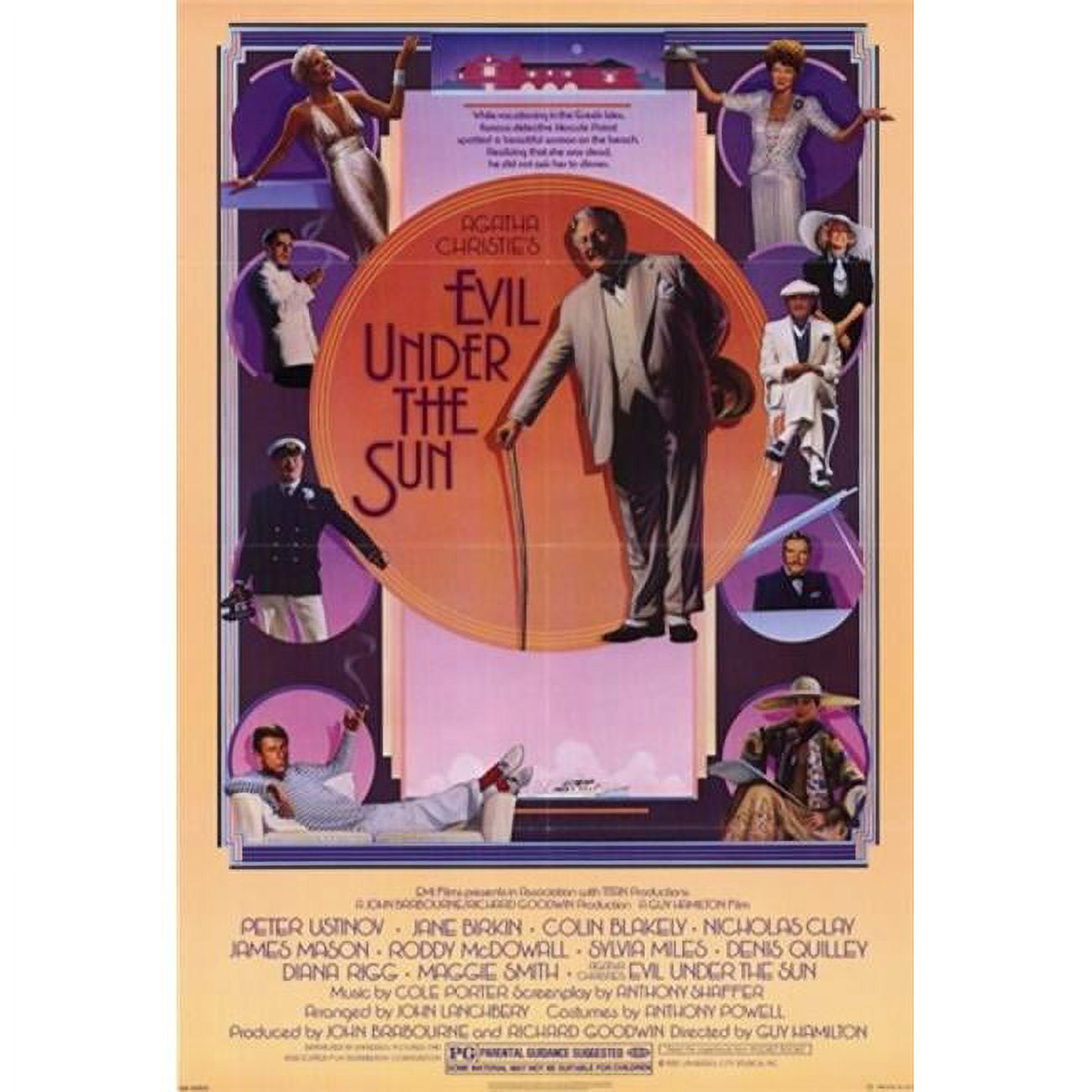 Evil Under the Sun Movie Poster, 11 x 17 - Walmart.com