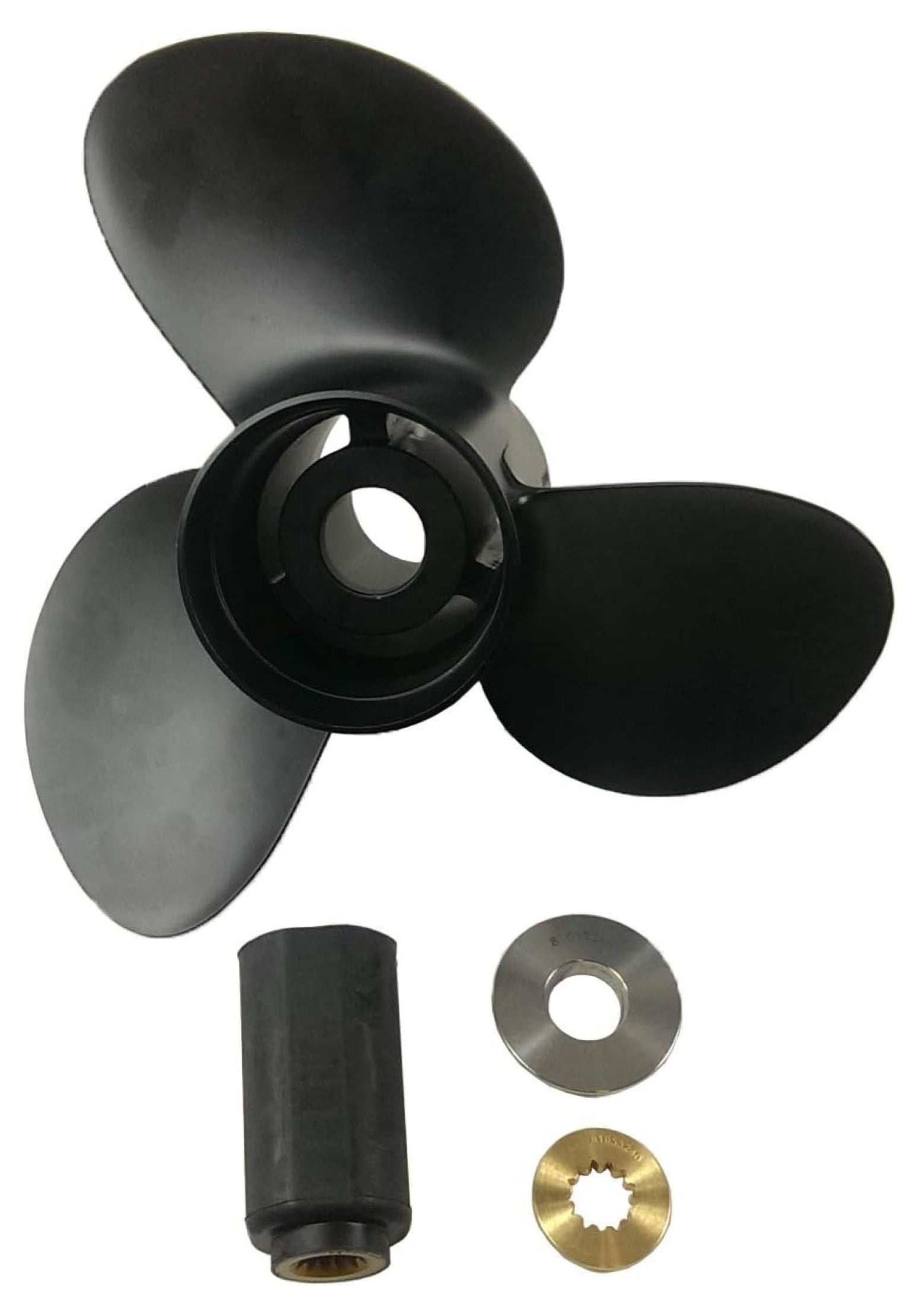 Evinrude E-Tec 3 Blade Aluminum V-4 Prop Propeller 13-1/2" x 15" 0765182 - Walmart.com