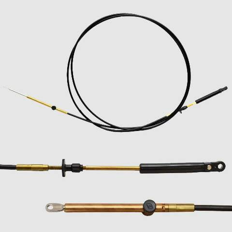 Evinrude Johnson Boat Throttle Cable 173118 | Snap-In 18 Feet - Walmart.com