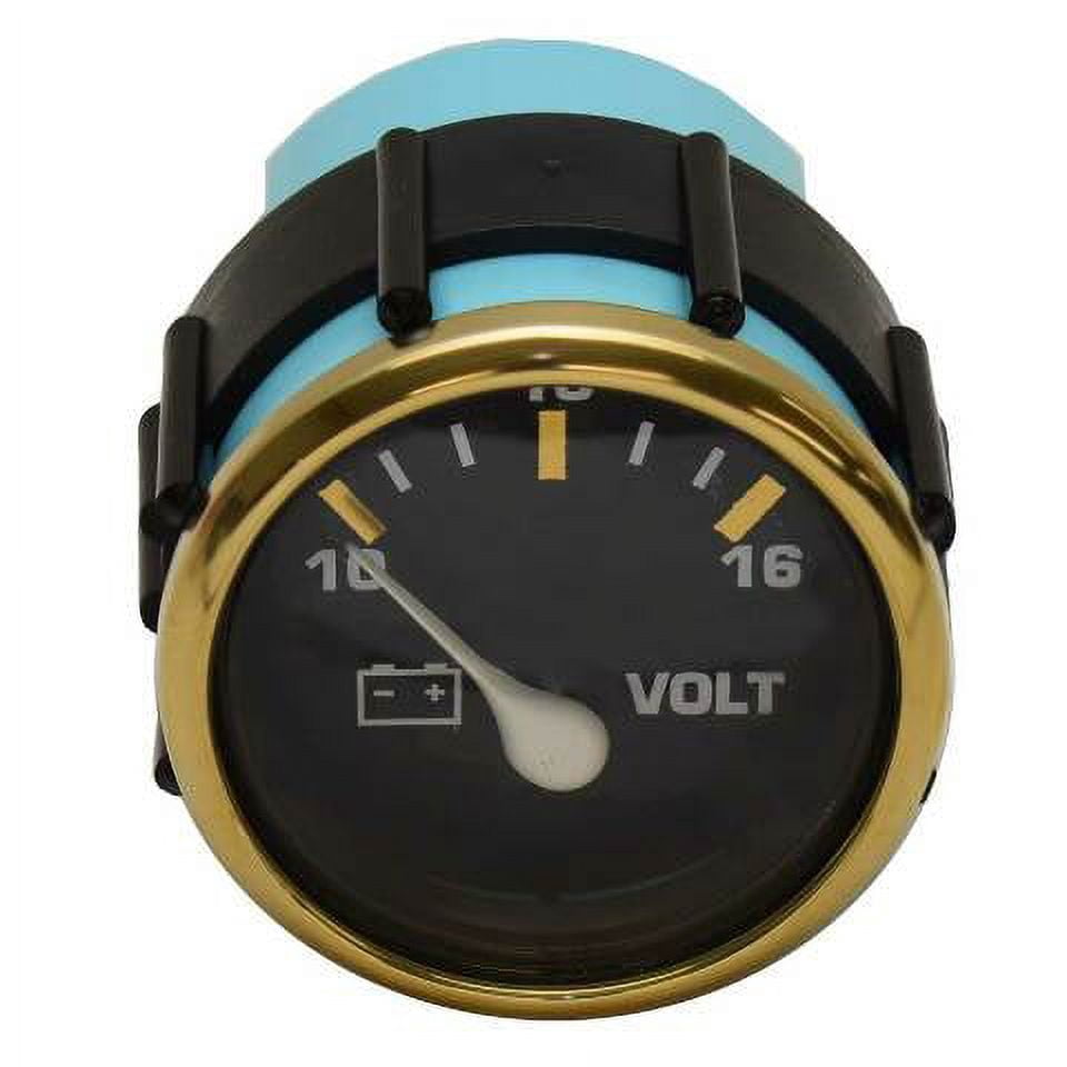 Evinrude Johnson Boat Voltmeter Gauge 0775806 | BRP Gold Black ...