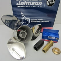 New Stainless Steel Propeller Compatible With Johnson/Evinrude E-Tec G2 ...