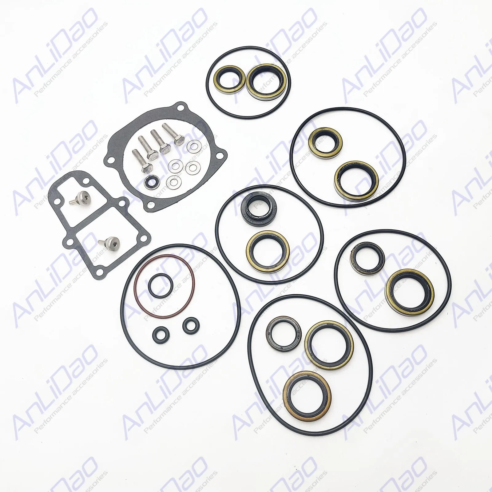 Evinrude Johnson Outboard Gearcase Lower Unit Seal Kit 5006373 5000411 ...