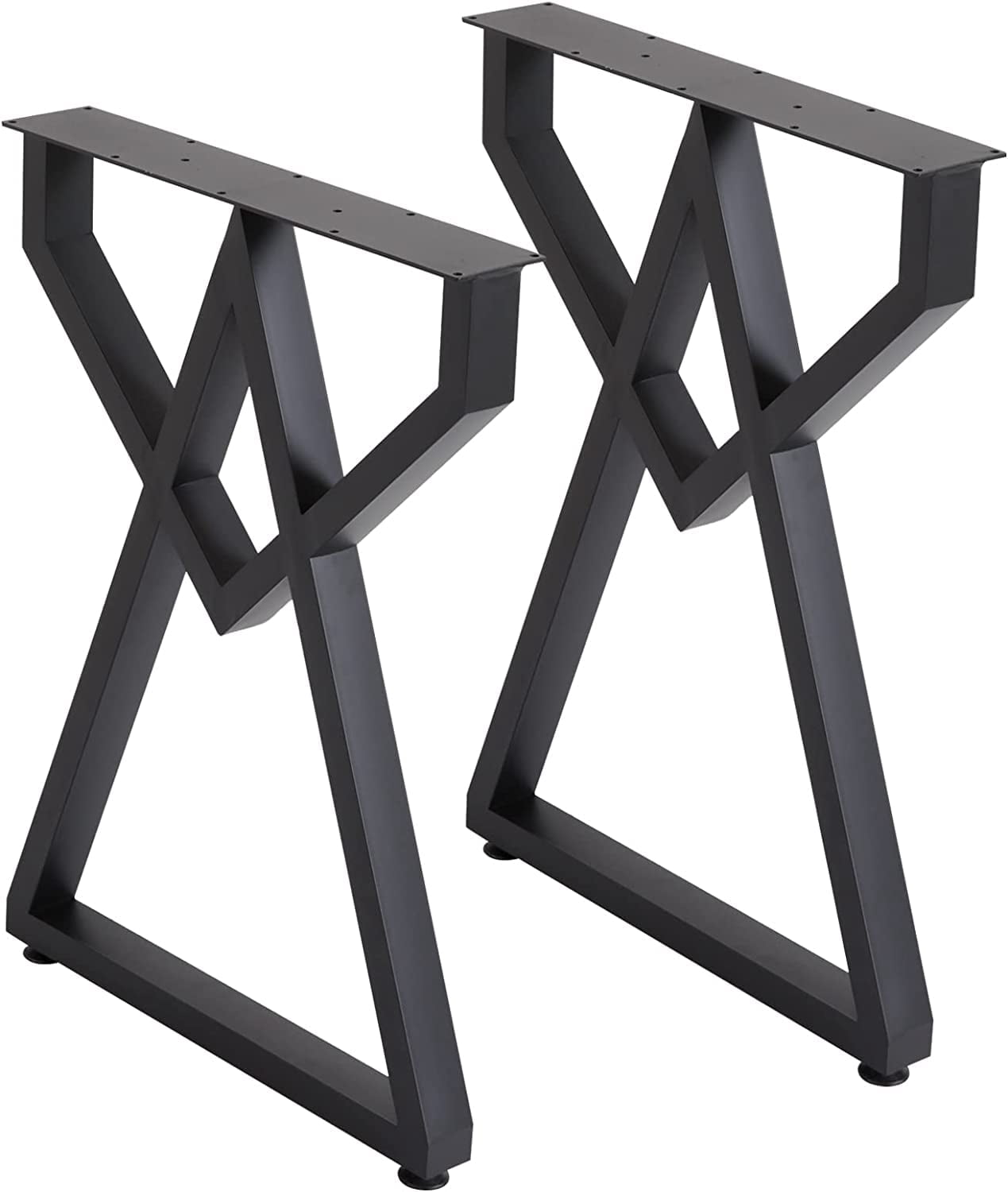 Eviqe Store Table Legs 2 Pack Metal Furniture Legs 28 X20 Cast Iron ...