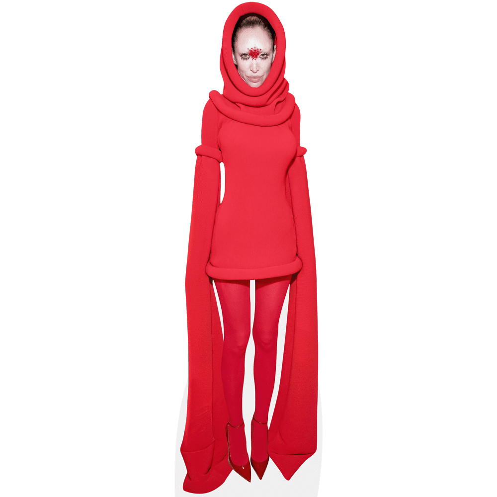 Evis Xheneti (Red Outfit) Mini Size Cutout. Standee. - Walmart.com