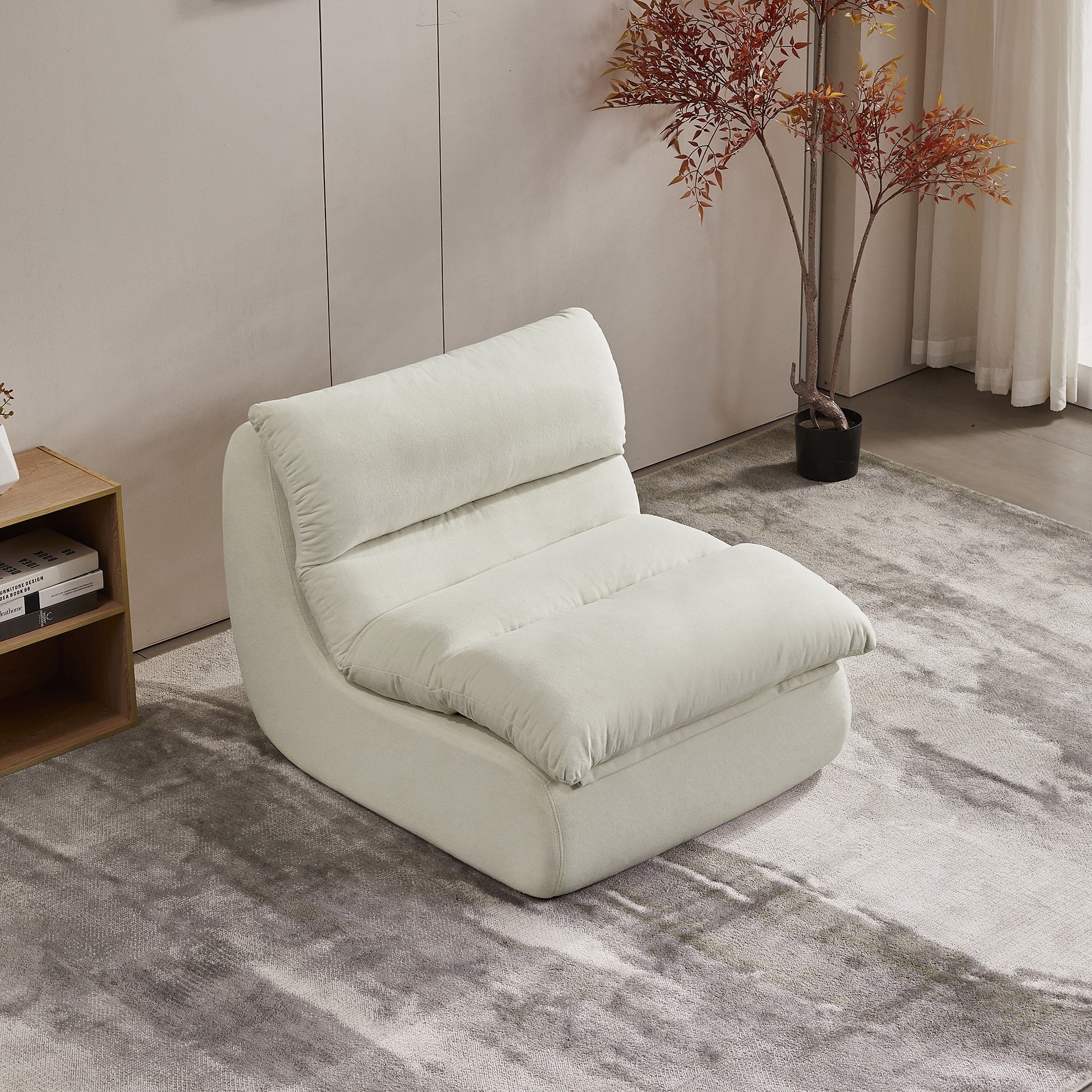 Evita High Density Memory Foam Lounge Chair Modern Comfy Chair for ...