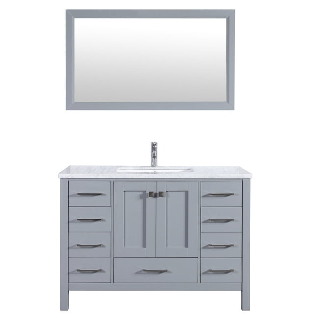 Eviva Aberdeen 48 in. Single Bathroom Vanity Set - Walmart.com