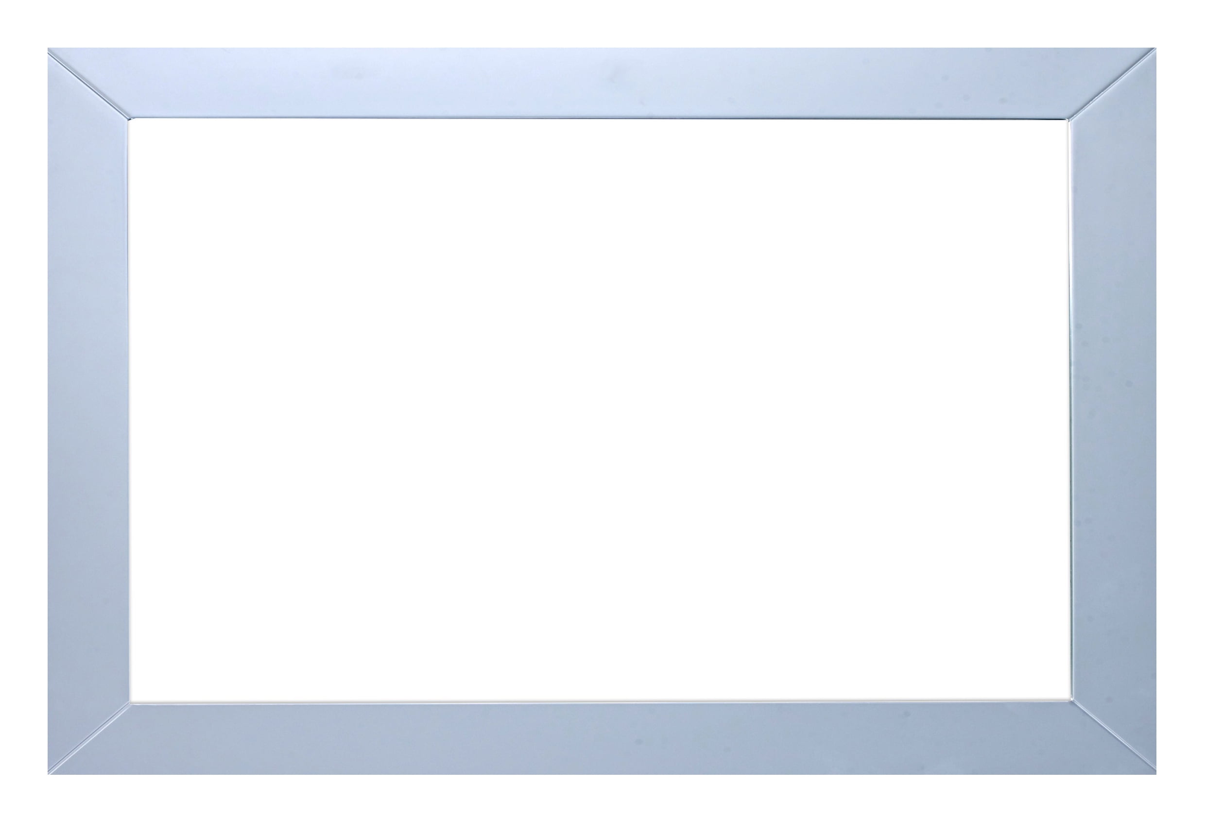 Save $203 • Eviva New York Bathroom Vanity Mirror Full Frame Grey 48X31 ...