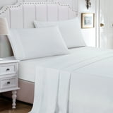 Evjk 3-4 PC Jcrown Sheet Set, Contemporary Style, Ultra Soft,Split ...