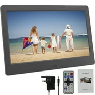 "Aluratek 10"" LCD Digital Photo Frame, 8GB Built-In Memory, USB SD ...
