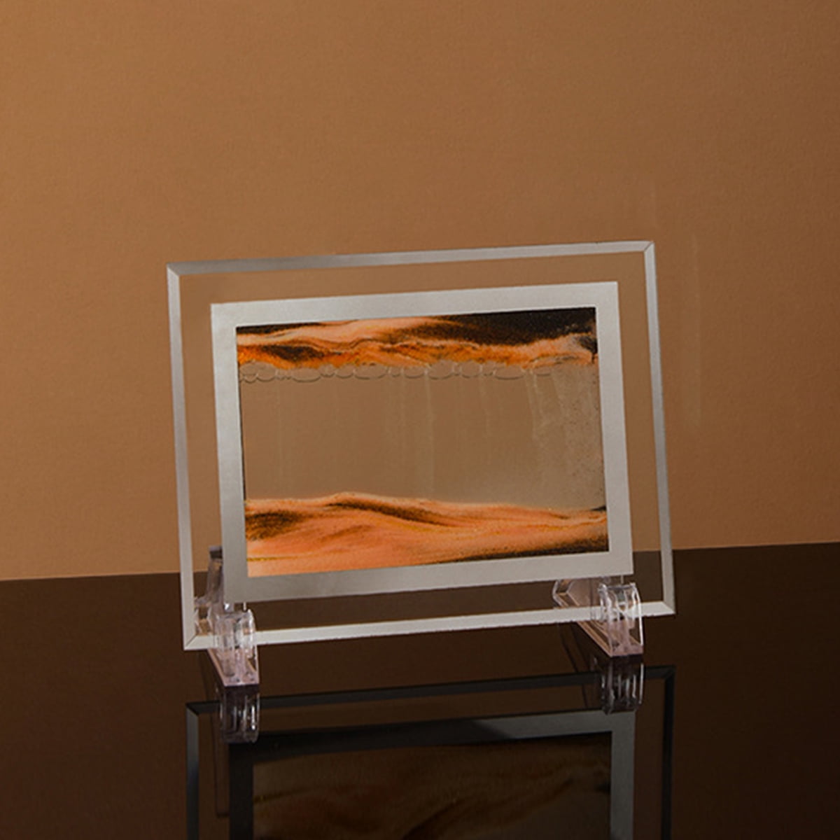 Evjurcn 3D Quicksand Painting Ornament 5 Inches Creative Moving Sand ...