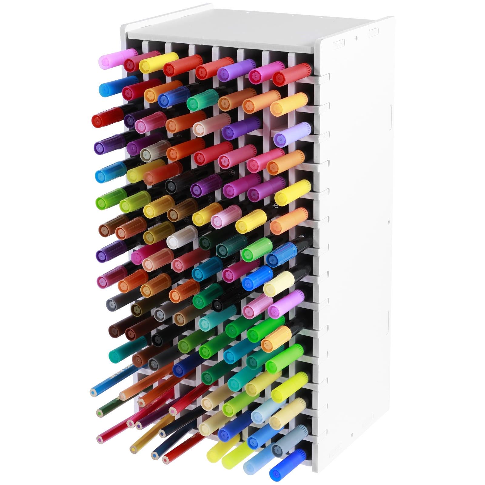 Evjurcn Marker Storage Organizer 120 Slots Marker Holder Organizer for ...