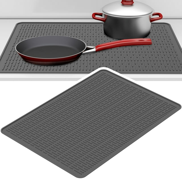 Evjurcn Stove Top Covers 28x20inch Silicone Stove Top Mat Stove Top ...