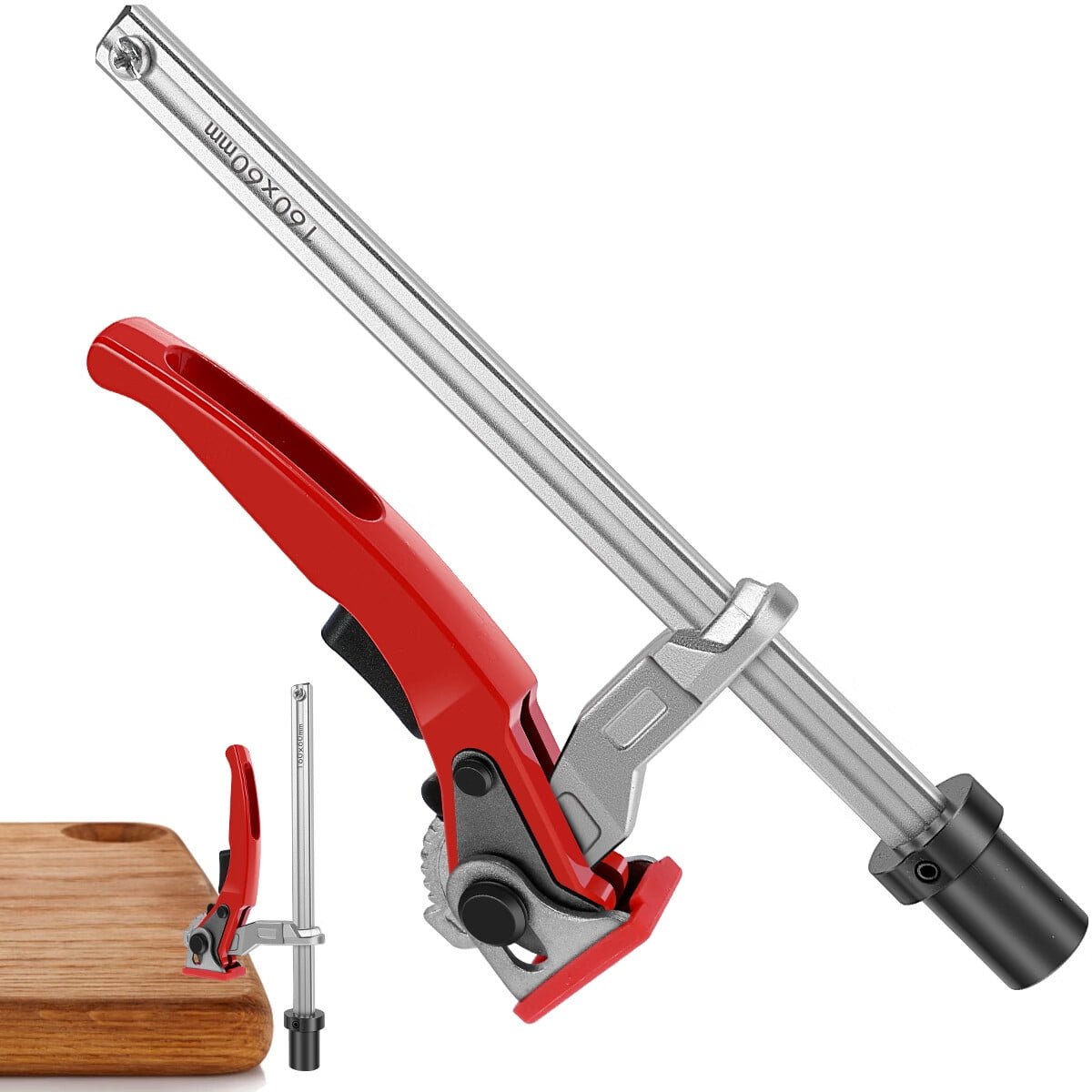 Evjurcn Woodworking Desktop Fixing Clamp Adjustable Work Bench Hold ...