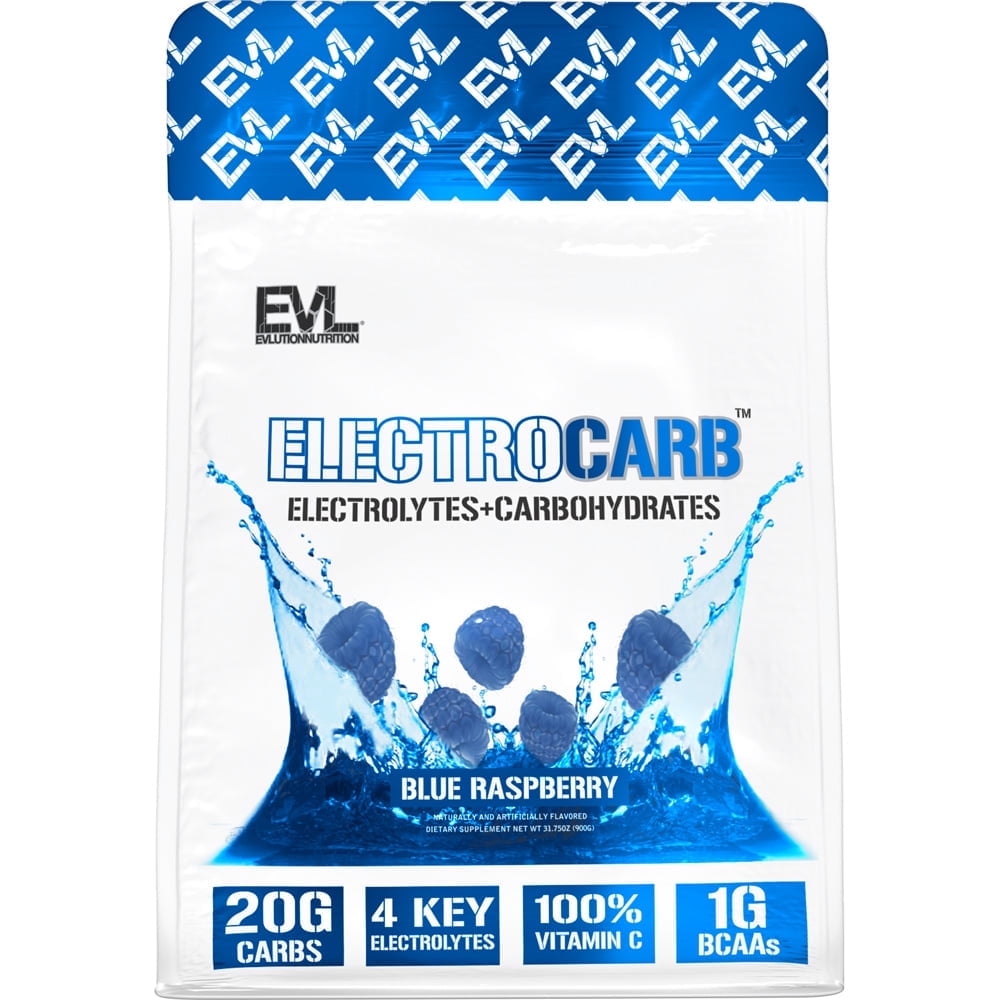 Evlution Nutrition ElectroCarb, Electrolytes + Carbohydrates, 30 ...
