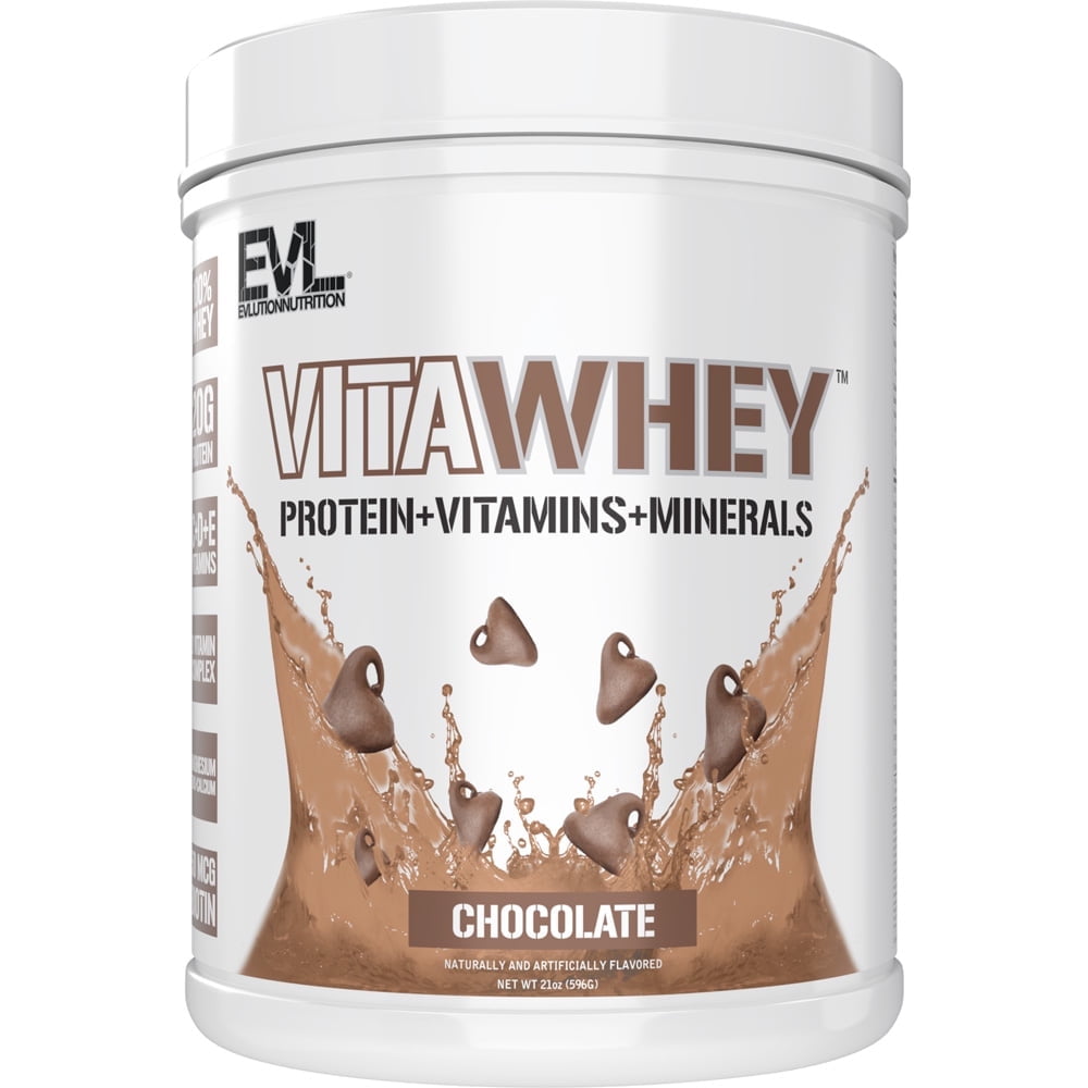 Evlution Nutrition VitaWhey - 100% Whey Protein - Vitamins & Minerals ...