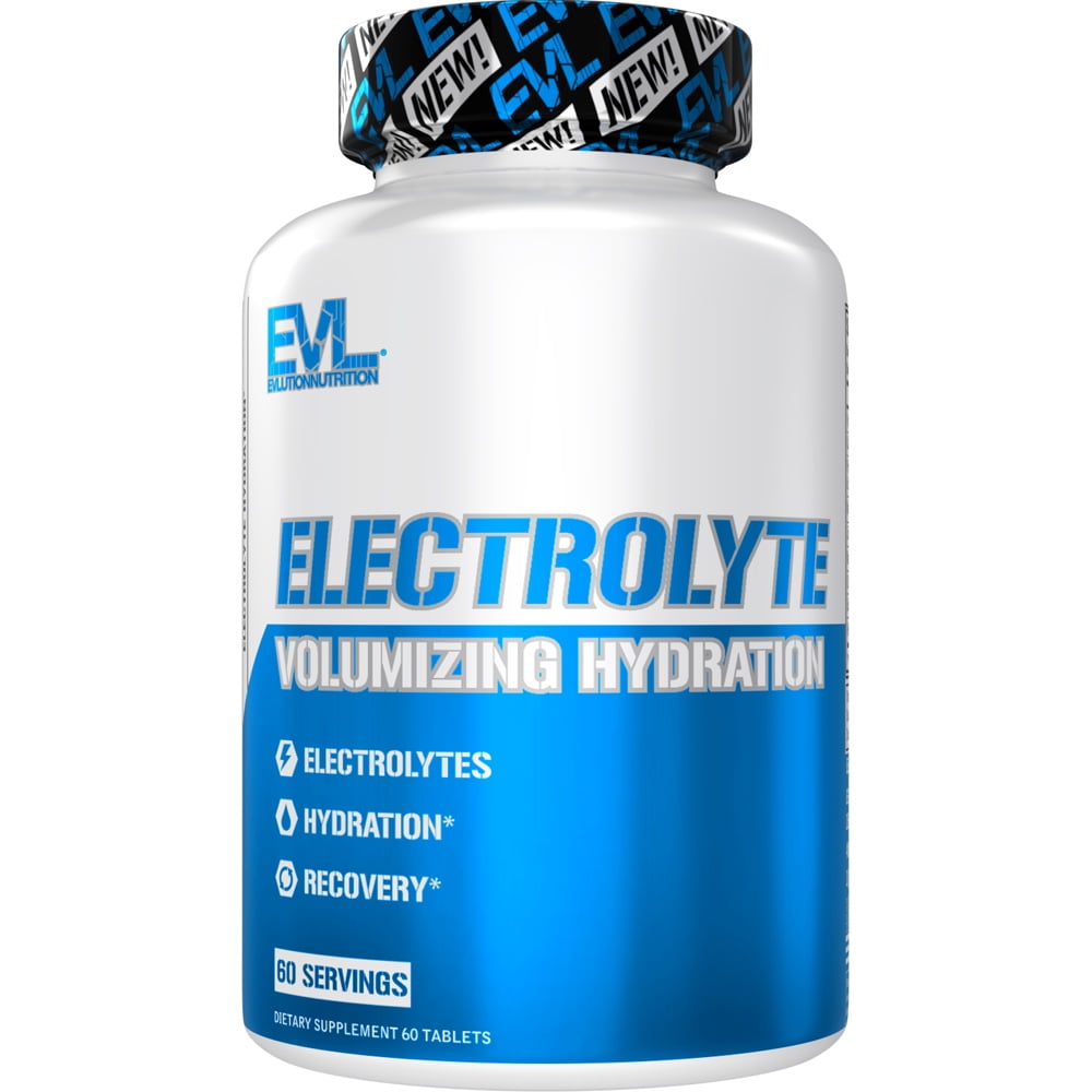 Evlution Nutrition Volumizing Electrolyte Hydration Tablets - Rapid ...