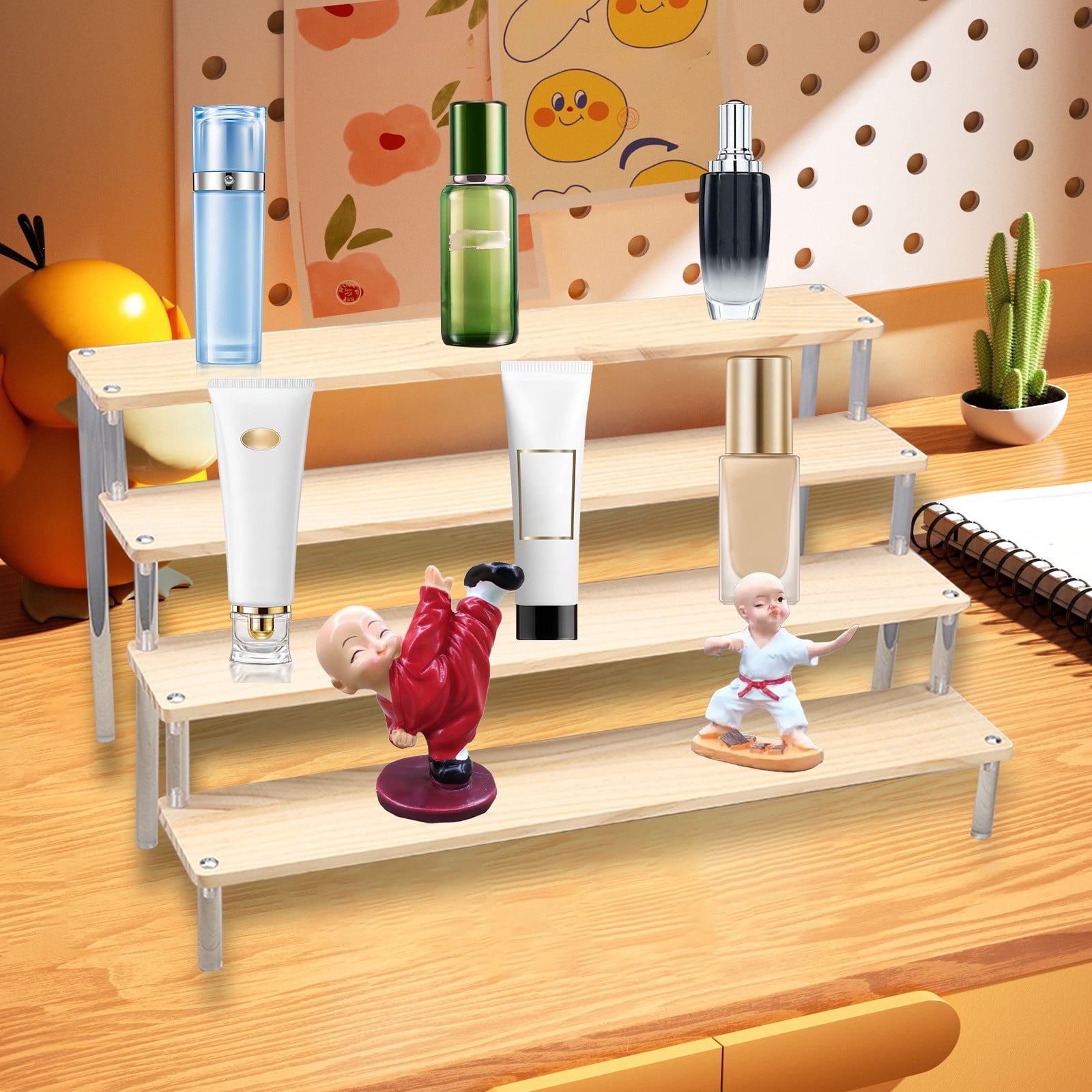 Evlvelym Christmas Clearance Saving Solid Wood Acrylic Display Racks ...