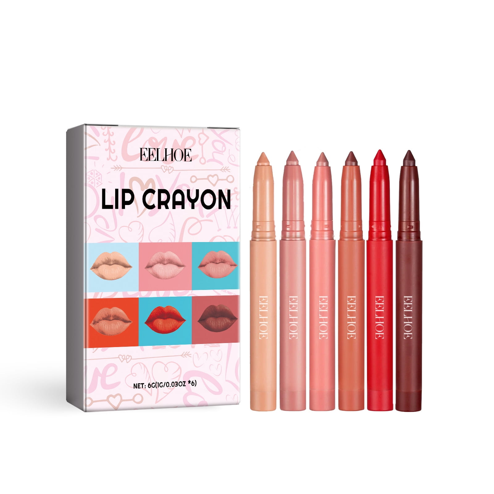 Evlvelym Lip Liners Summer Savings Clearance Matte Lip Pencil Go Bolded ...