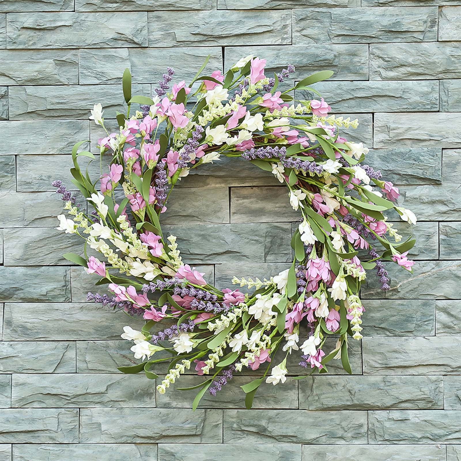 Evlvelym Mantle Garland For Mantle Flower Garlands Door Decorations ...