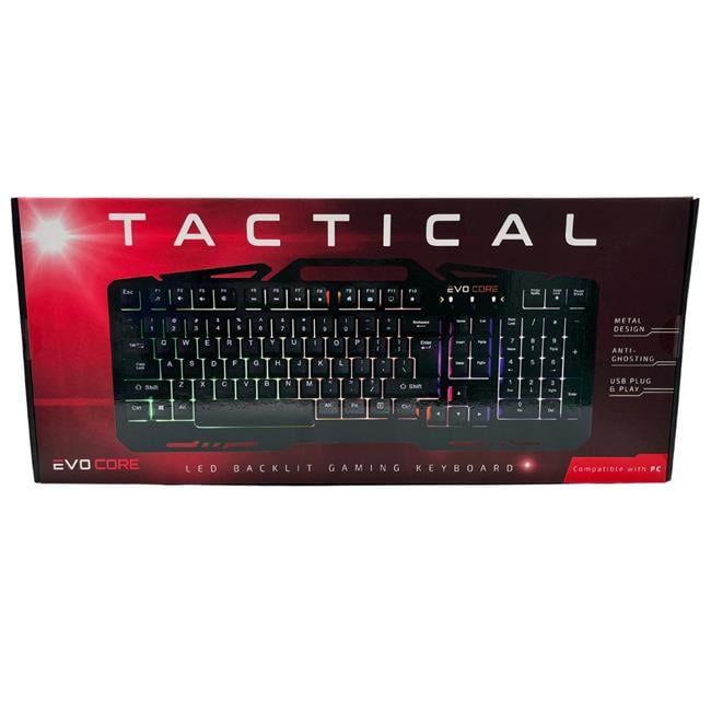 Kole AG701 Tactical Gaming Keyboard with LEDs - Walmart.com
