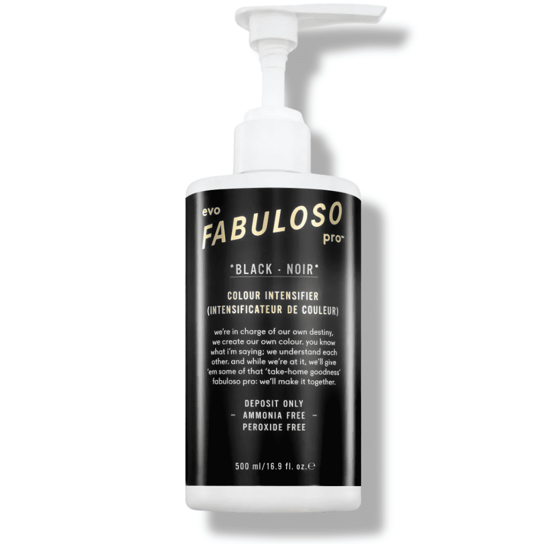 Evo Fabuloso Pro Colour Intensifier for Adults, Black 500 ml/16.9 oz ...