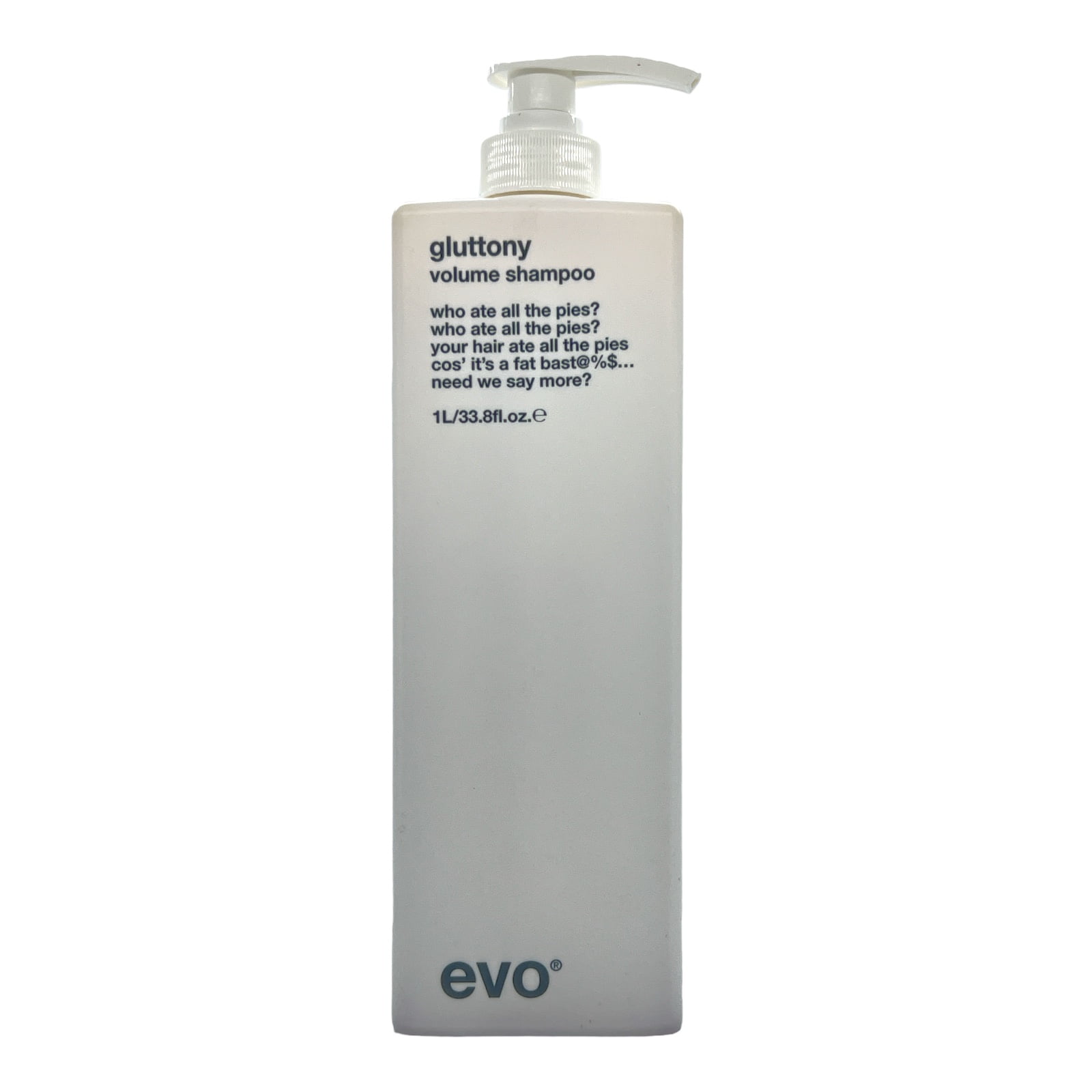Evo Gluttony Volume Shampoo 33.8 Oz - Walmart.com