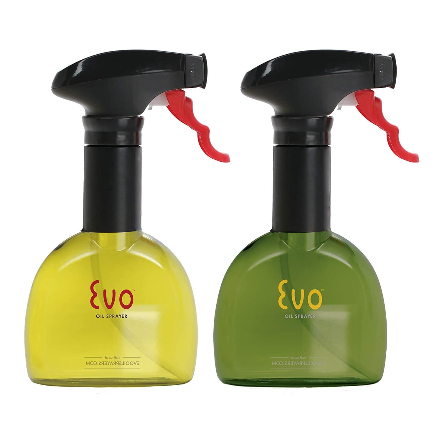 Evo Non-Aerosol Natural Extra Olive Oil Sprayer for Cooking, 8-oz, Pack ...