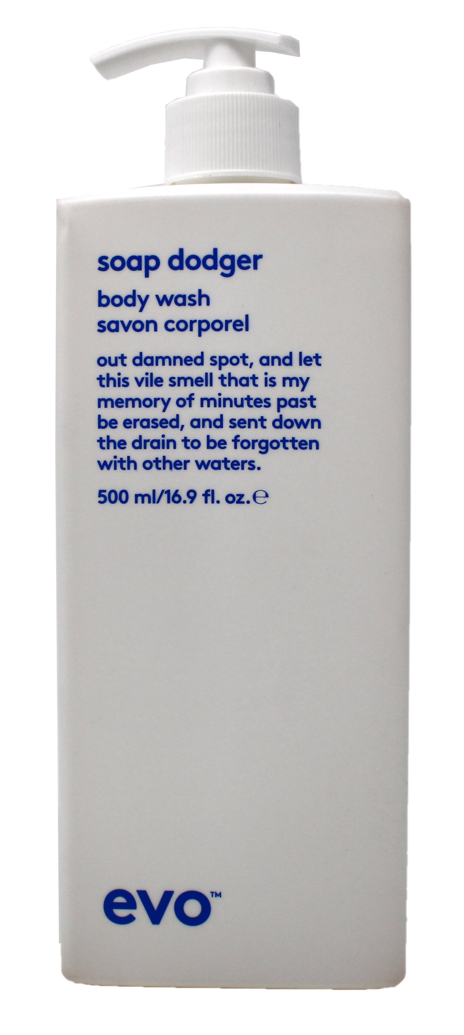 Evo Soap Dodger Body Wash 16.9 Ounce - Walmart.com