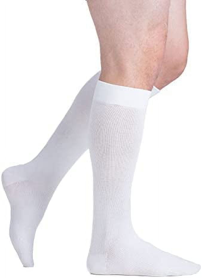 EvoNation Everyday Cotton 15-20 mmHg Compression Socks, Men's and Women ...