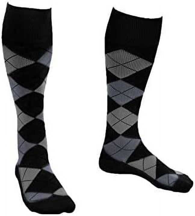 EvoNation Patterns Classic Argyle 15-20 mmHg Compression Socks ...